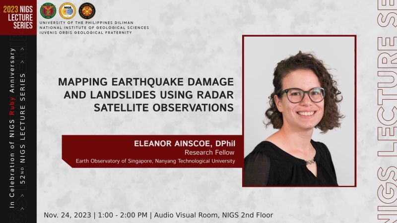 Mapping earthquake damage and landslides using radar satellite ...