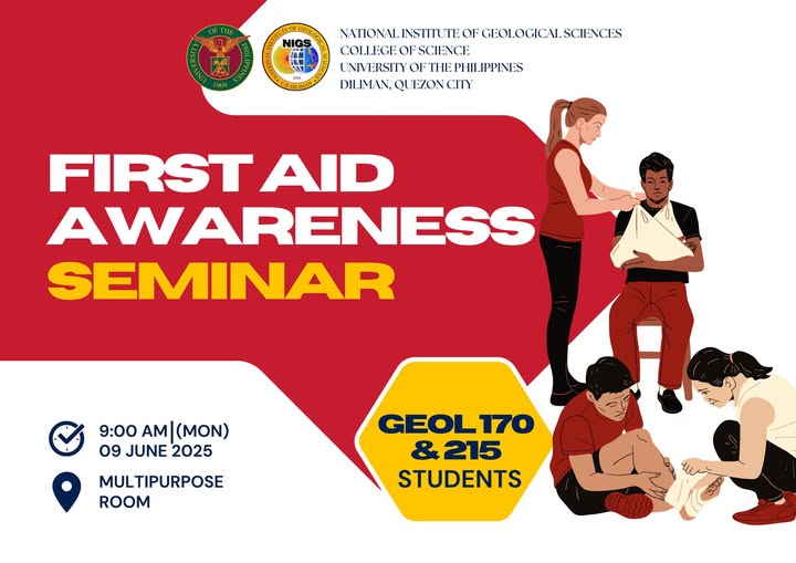 First Aid Awareness Seminar | National Institute of Geological Sciences